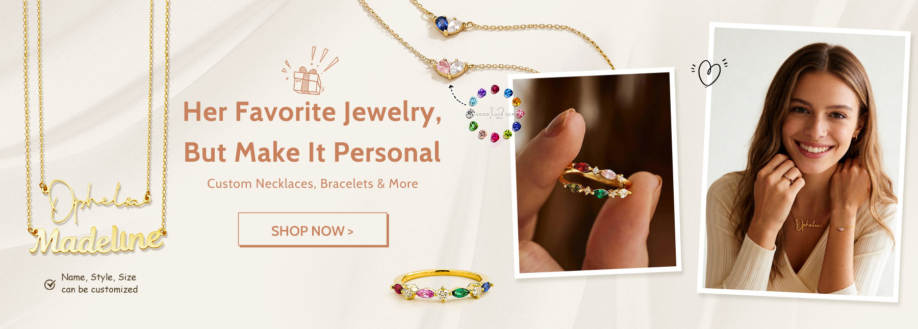 Drawelry-Personalized Jewelry-Create Your Own Jewelry,Bespoke Gifts ...